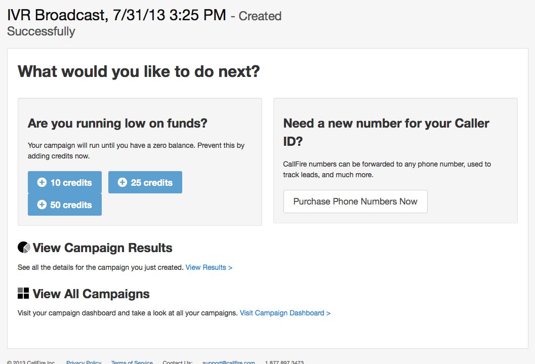 IVR Settings | CallFire